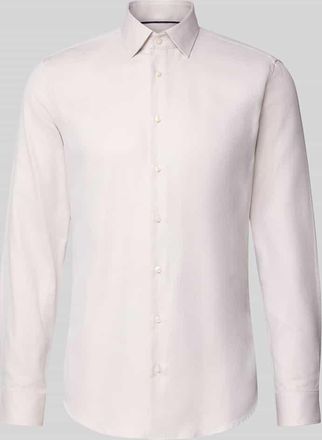 Jake*s Slim Fit Businesshemd aus reiner Baumwolle