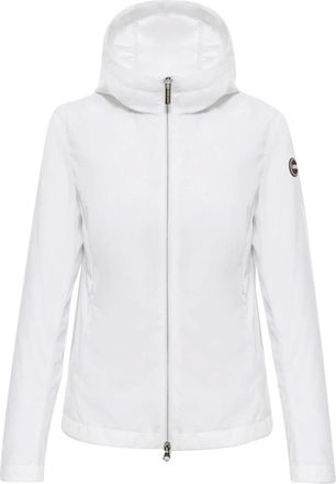 Colmar Femme, Vestes, Blanc, Taille: 38 FR Softshell Hooded Jacket