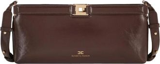 Elisabetta Franchi Femme, Sacs, Brun, Taille: ONE Size Sac bandouli&egrave;re