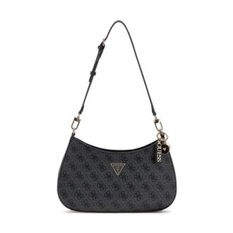 Guess Femme, Sacs, Gris, Taille: ONE Size Noelle Shoulder Bag