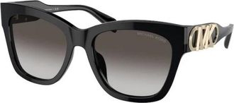 Michael Kors Femme, Accessoires, Noir, Taille: 55 MM Empire Square Lunettes de soleil