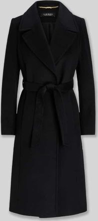 Lauren Ralph Lauren Mantel aus Wolle mit Bindeg&uuml;rtel