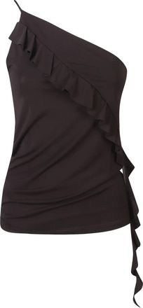 Pinko Pinko, Femme, Tops, Brun, Taille: 40 FR Susie Top