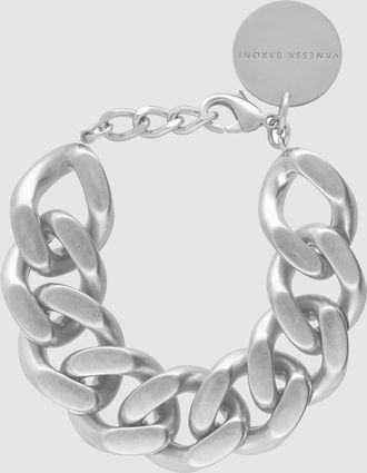 Vanessa Baroni Bracelet Flat Chain Silver Vintage