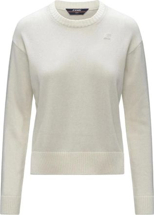 K-Way Femme, Pulls, Blanc, Taille: 40 FR Domitine Coton Cachemire