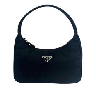 Prada Sac port&eacute; &eacute;paule doccasion - Femme - Pre-owned - Noir - Taille: ONE Size