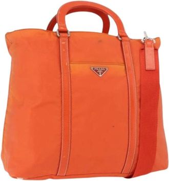 Prada Pre-owned Vintage Tote Bag - - Pre-owned - Damen - Orange - ONE SIZE