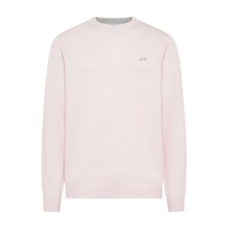 Sun 68 Pullover Warme Wolle - - Knitwear - Herren - Rosa - S
