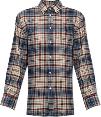 Willy Chavarria Wollhemd - - Shirts - Herren - Mehrfarbig - M