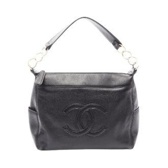 Chanel Pre-owned Coco Mark Grained Calf Handbag - - Pre-owned - Damen - Schwarzk - ONE SIZE
