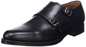 Lottusse Homme Qualité supérieure Tissu Oxford, Noir, 42.5 EU