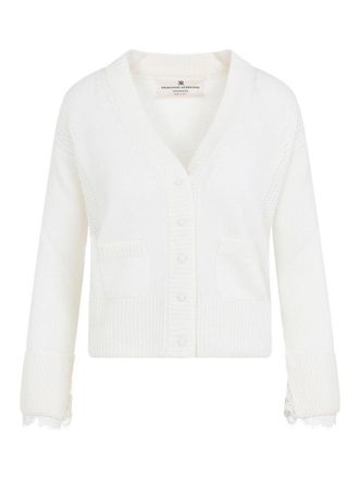 Ermanno Scervino Cardigan - Blanc