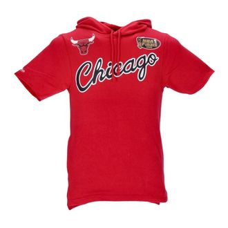 Mitchell & Ness Chicago Bulls NBA Game Day Hoodie - - Sweatshirts & Hoodies - Herren - Rot - L