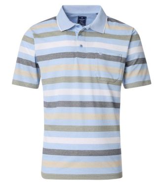 Redmond Poloshirt gestreift basic