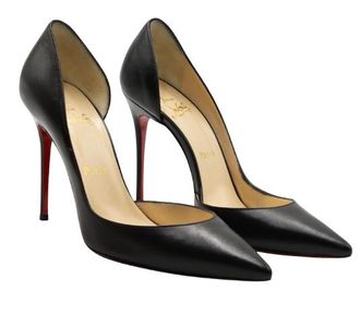 Christian Louboutin Louboutin Black Kid Iriza 100 Pumps Size 36