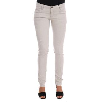 Costume National Wei&szlig;e Slim-Fit Stretch Jeans - - Jeans - Damen - Wei&szlig; - W26