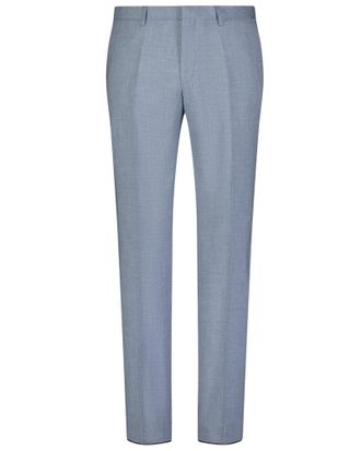 Roy Robson Anzughose aus einem Schurwoll-Mix, Slim Fit in