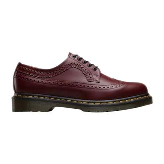 Dr. Martens Femme, Chaussures, Rouge, Taille: 40 EU Chaussure Brogue 3989 Lisse