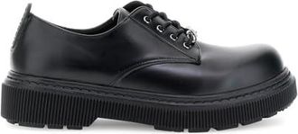 Caf&egrave;noir Derby &Agrave; Effet Abrasif, pour Femme, Couleur Noir, Taille 36