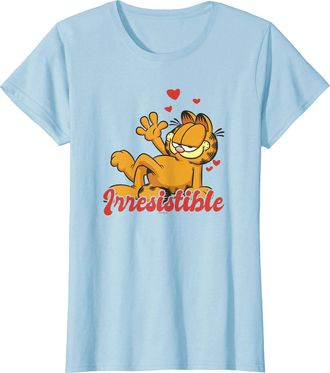 Garfield Valentinstag Irresistible Vintage Hearts Portrait T-Shirt