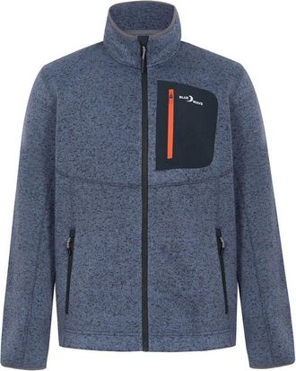 Blue Wave Strickfleecejacke Liam Herren Fleecejacke Liam mit Stehkragen in Strickoptik