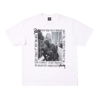St&uuml;ssy Respect Tee - - Tops - Herren - Wei&szlig; - L