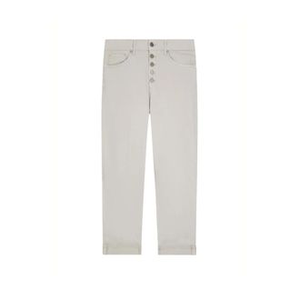 Dondup Loose Fit Jeans in Kn&ouml;chell&auml;nge - - Trousers - Damen - Grau - W27