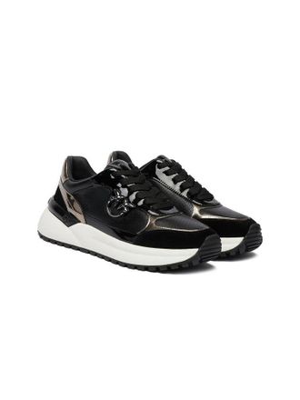 Pinko Womens Sneakers Black Footwear - Sports
