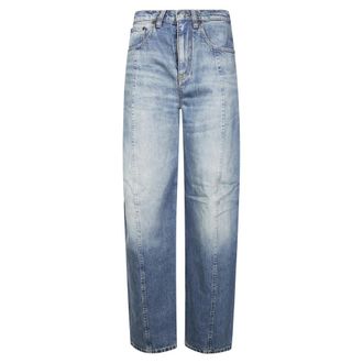 Victoria Beckham Gerades Jeans - - Jeans - Damen - Blau - W26