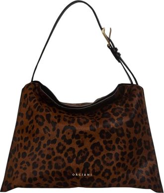 Orciani Leouni Sac Bandouli&egrave;re - Femme - Sacs - Brun - Taille: ONE Size