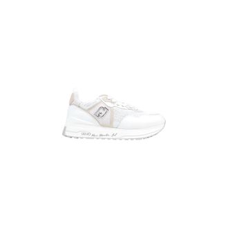 Liu Jo Schn&uuml;r-Sneakers aus Polyurethan - - Shoes - Damen - Wei&szlig; - 36 EU