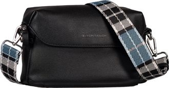 Tom Tailor Chrissi Damen Umhängetasche Handtasche Mittelgroß Schwarz