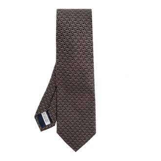 Ferragamo Seidenkrawatte - - Accessories - Herren - Schwarzk - ONE SIZE