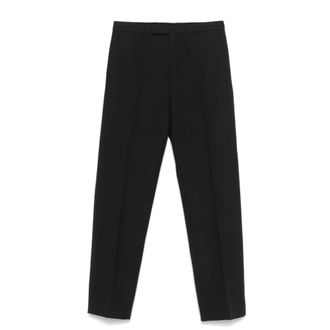 Gucci Schwarze Skinny Hose mit Taschen - - Trousers - Herren - Schwarzk - XL