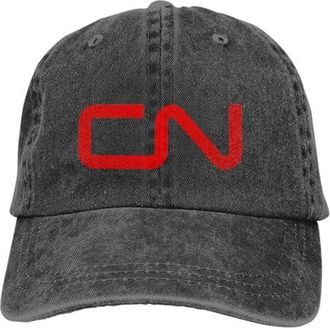 Generic Casquette de baseball drapeau national multicolore casquette &agrave; visi&egrave;re pour femme casquette vintage canadienne chemins de fer canadiens visi&egrave;re de pro