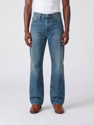 Sunflower Jean &eacute;vas&eacute; &agrave; taille mi-haute en denim de coton