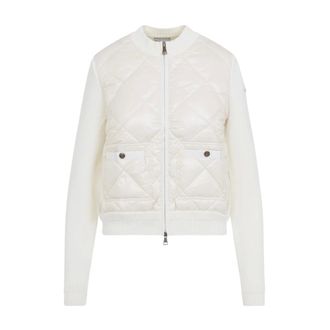 Moncler Damen, Jacken, Wei&szlig;, MGr&ouml;&szlig;e