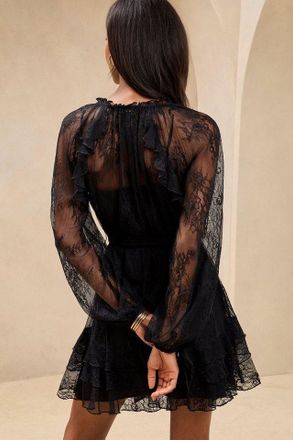 Lipsy Minikleid Lipsy Mini-Etuikleid mit R&uuml;schen, Regular (1-tlg)