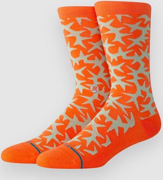 Stance Thornz Crew Socks orange
