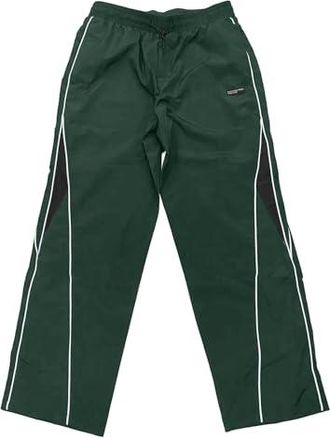 Generic Pantalon de jogging pour homme - Pantalon de loisirs europ&eacute;en pour le style - Coupe d&eacute;contract&eacute;e - Pantalon sportif &agrave; jambe large - Pantalon &agrave; jambe d