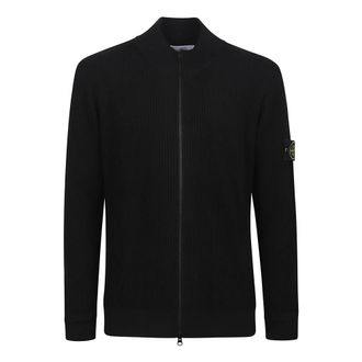 Stone Island Homme, Pulls, Noir, Taille: L Cardigans