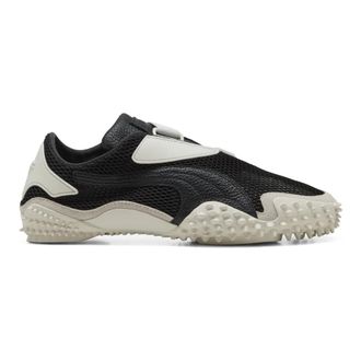 Puma Puma, Femme, Chaussures, Noir, Taille: 44 1/2 EU Baskets en Mesh Noires avec Design Perforé