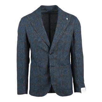 L.B.M. 1911 Sfiancato Blazer - - Jackets - Herren - Blau - 2XL