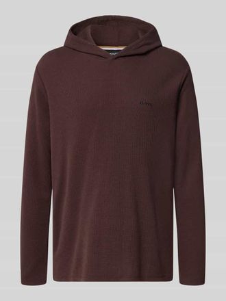 HUGO BOSS Relaxed Fit Sweatshirt aus Baumwoll-Mix Modell Waffle LS