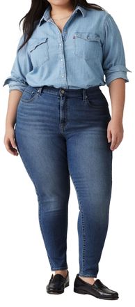 Levi's 721 Pl Hi-Rise Skinny Tenacious Dark Plu