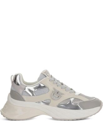 Pinko Ariel Sneakers mit gespiegeltem Finish - Grau