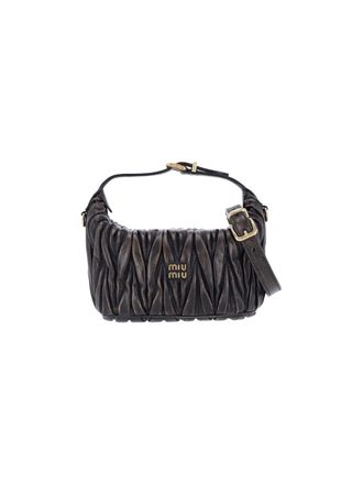 Miu Miu Beuteltasche Aus Matelass&eacute;-Nappa