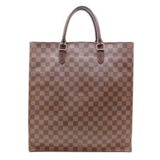Louis Vuitton Sac cabas Damier Canvas Pre-owned - Femme - Pre-owned - Brun - Taille: ONE Size