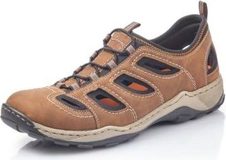 Rieker Homme Chaussures à Lacets 08065, Monsieur Chaussures Confortables,Chaussure Basse Confort,Lacets,Confortable,Marron (Braun / 25),41 EU / 7.5 UK