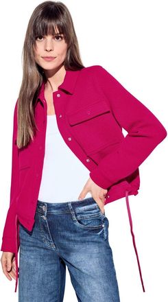 Cecil Damen Overshirt Sweatjacke pink sorbet L